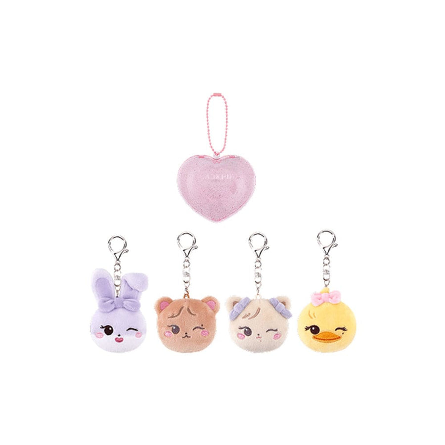 BLACKPINK - [DEADLINETOUR] BLACKPINK CHARACTER PLUSH FACE KEYRING + CA