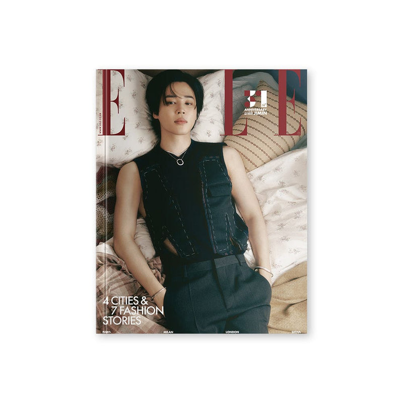 BTS JIMIN - ELLE Magazine Cover JIMIN (Nov 2023)