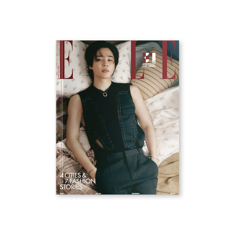 BTS JIMIN - ELLE Magazine Cover JIMIN (Nov 2023)