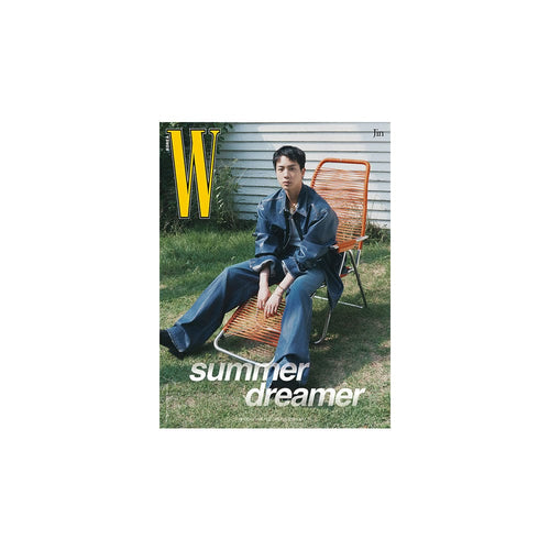 Jin - W Korea Magazine Cover Jin (Aug 2024)