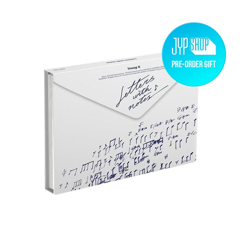 (+JYP Gift Shop) Young K (DAY6) - Letters with notes