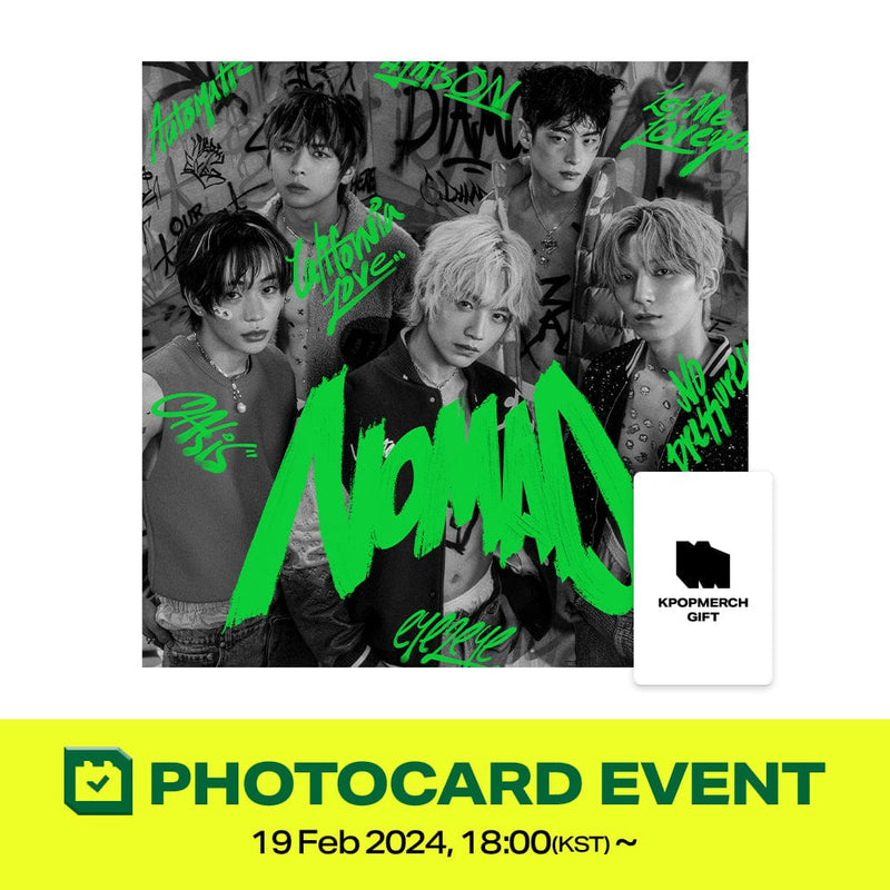 [PHOTOCARD EVENT] NOMAD - 1ST EP [NOMAD]
