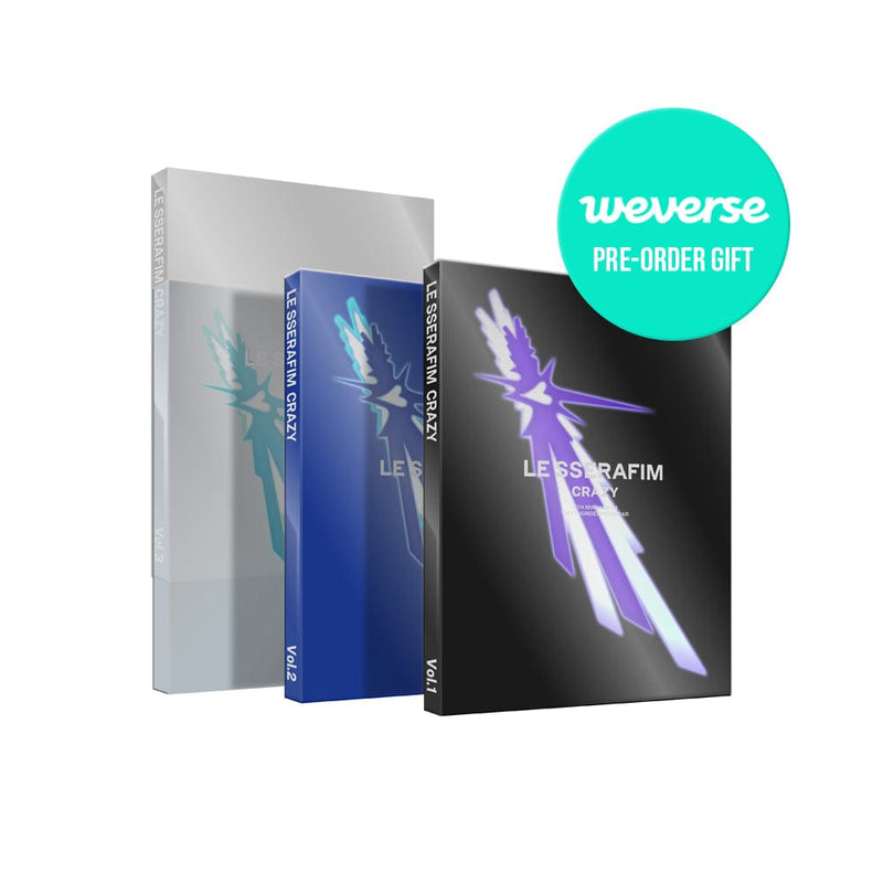 LE SSERAFIM - 4th Mini Album CRAZY