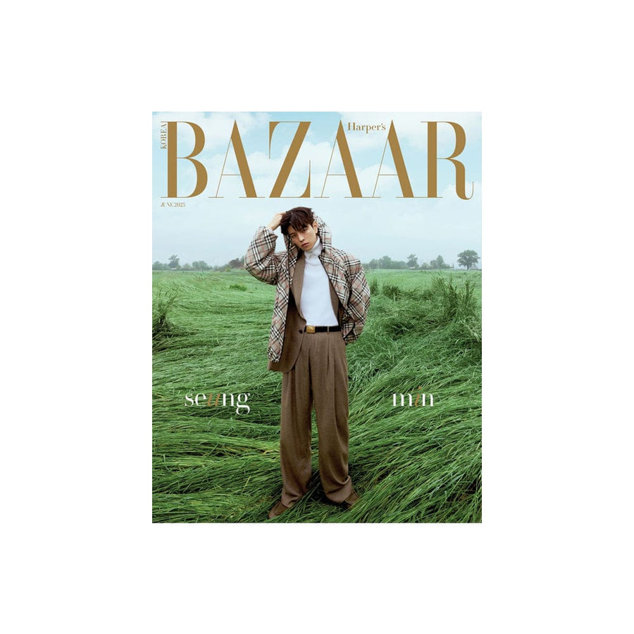 SEUNGMIN - HARPERS BAZAAR Magazine Cover (Jun 2025)