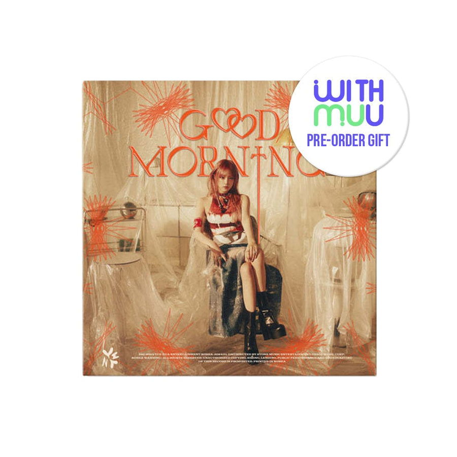 (+Withmuu POB) YENA - 3rd Mini Album GOOD MORNING