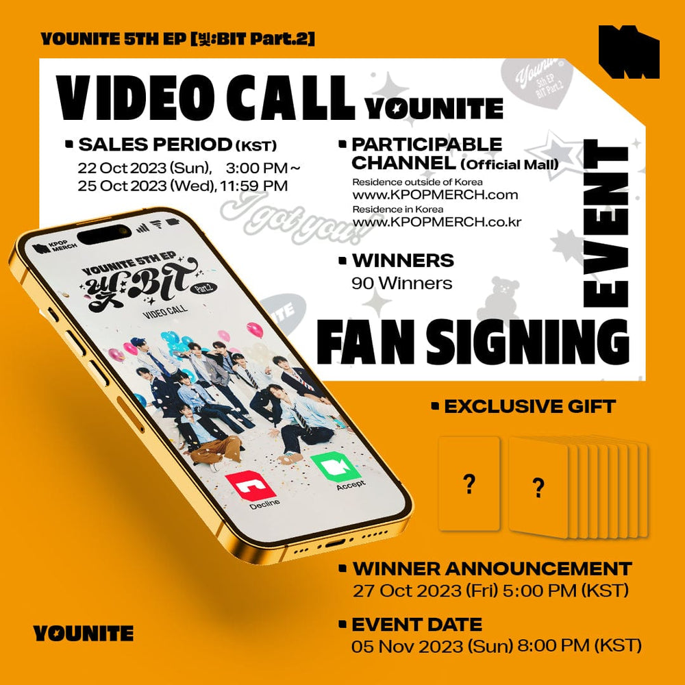 [Video Call EVENT] YOUNITE - BIT Part.2 5th Album