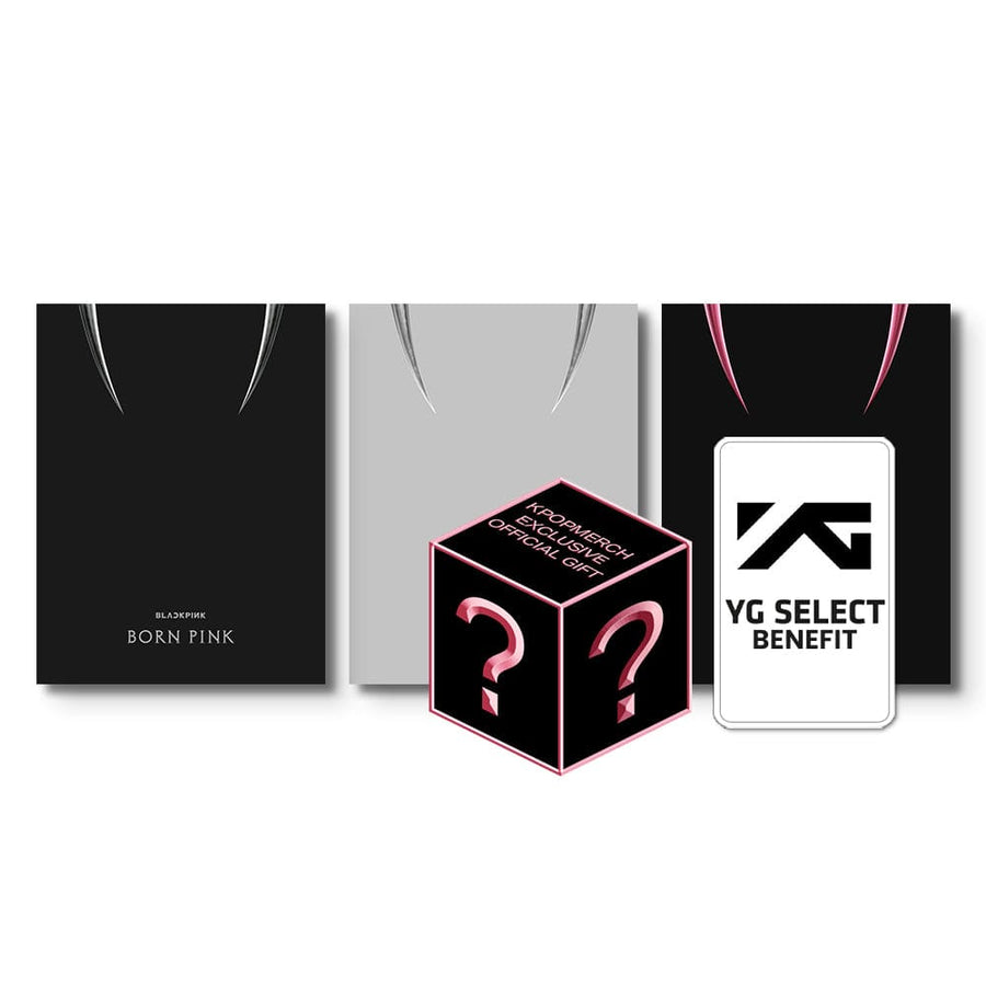 [YG SELECT & KPOP MERCH Exclusive Benefit] BLACKPINK - BORN PINK 2nd A