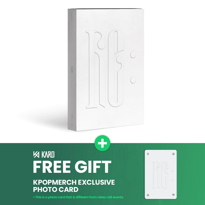 [KPOP MERCH Exclusive Photocard] KARD - Re: 5th Mini Album